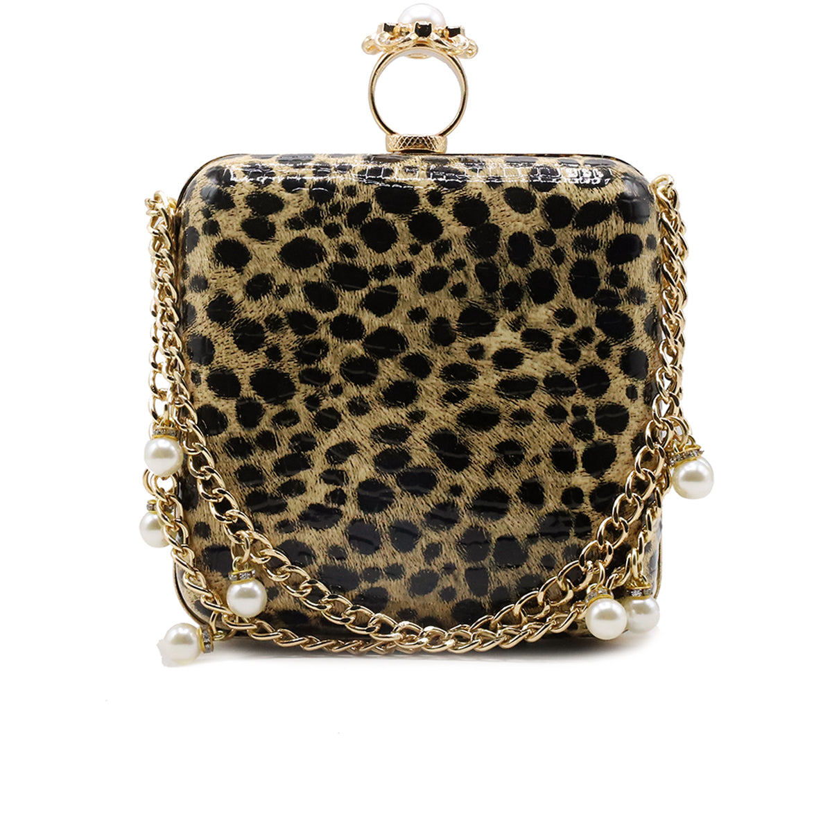 Beige Fancy Clutch for Women Elegant Party & Wedding Handbag – Heels ...