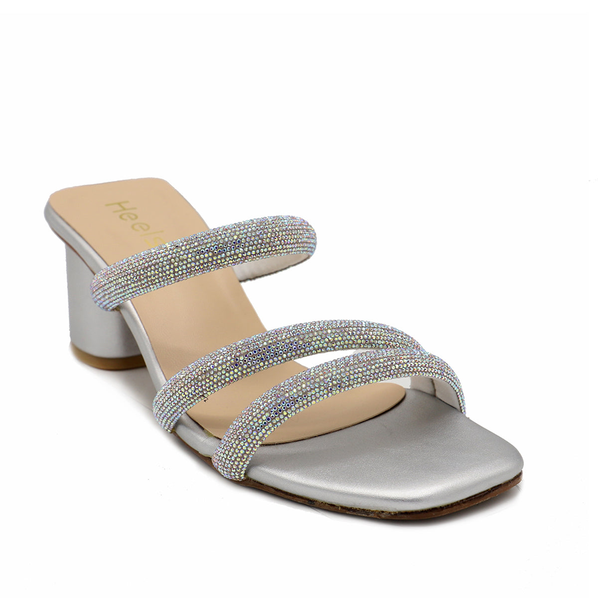 Silver Bridal Slipper 045173 – Heels Shoes | New