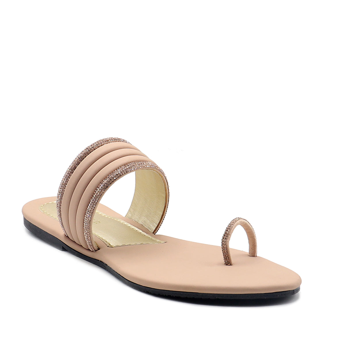 Beige Casual Chappal 000389 – Heels Shoes