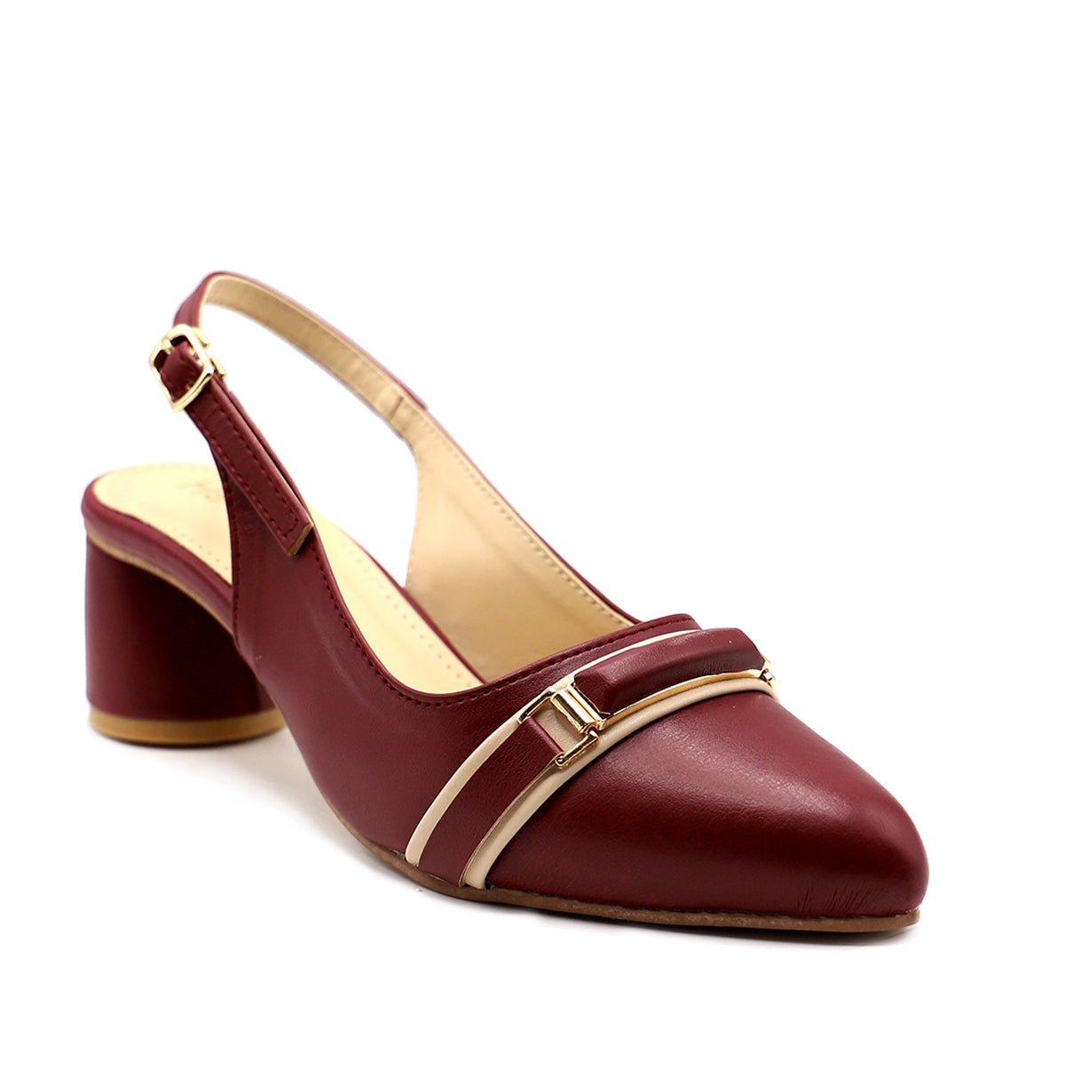 Maroon Formal Court Shoes 085437 – Heels Shoes