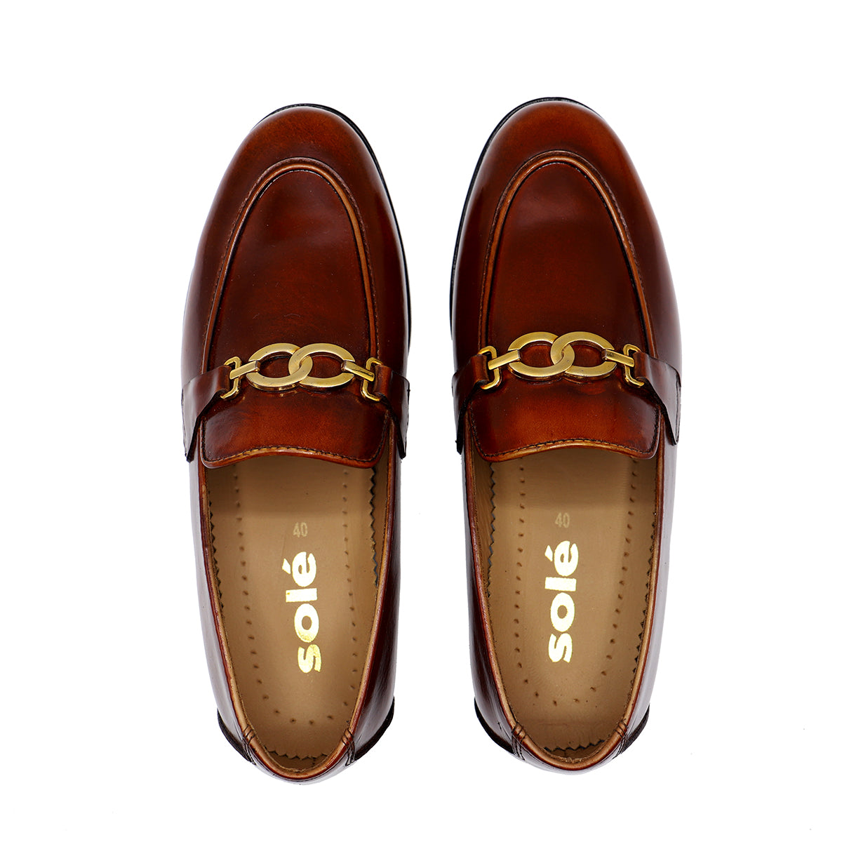 Brown Formal Slip On 155204 – Heels Shoes