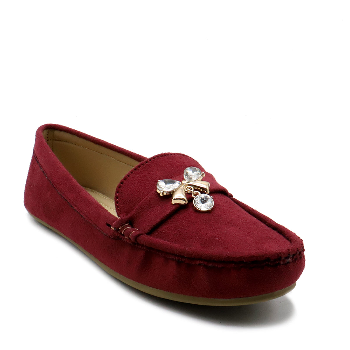 Maroon Casual Moza L00950009 – Heels Shoes | New