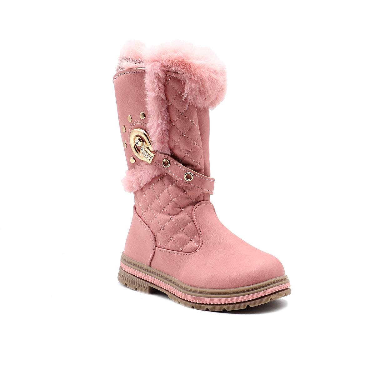 Pink Casual Boots G60036 – Heels Shoes