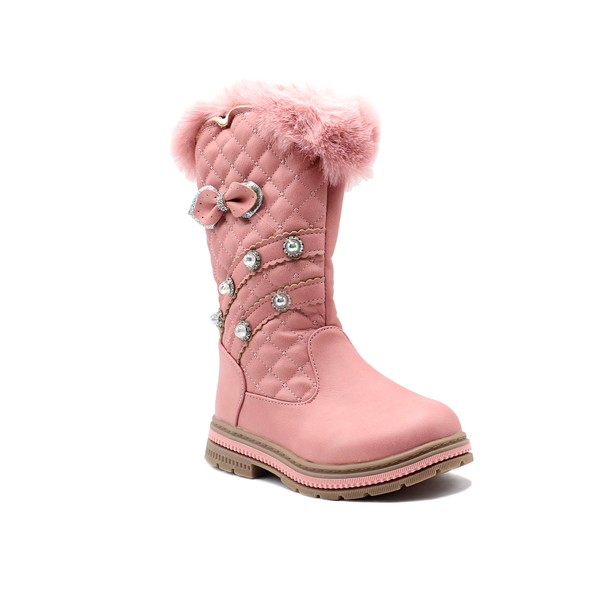 Pink Casual Boots G70090 – Heels Shoes