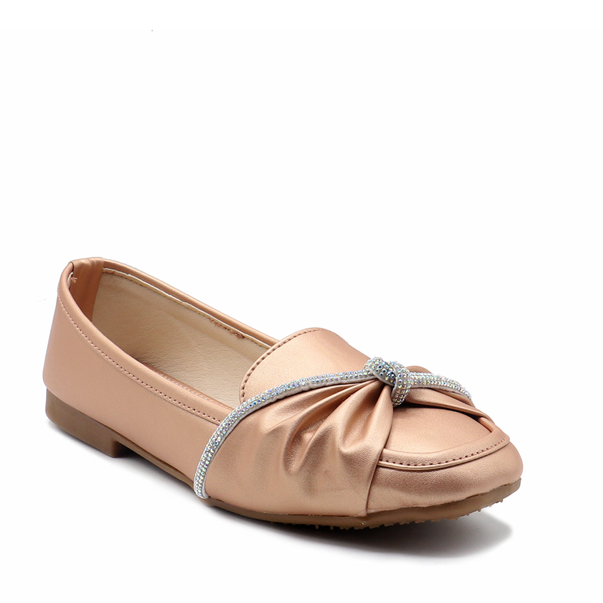 Peach Casual Pumps 090830 – Heels Shoes